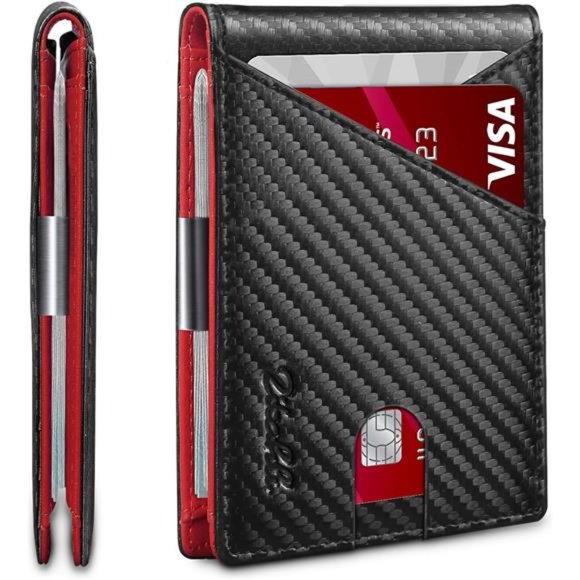 Bags | Rfid Wallets Mens Wallet Slim Money Clip Wallet With 12 Slots ...
